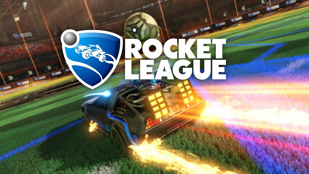 Rocket League Gameplay ( DeLorean time Machine ) - YouTube
