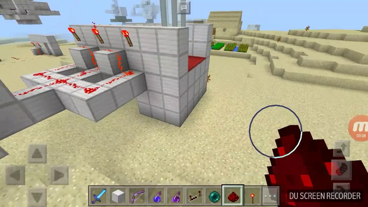 Minecraft | kaip padaryti lazerines duris - YouTube