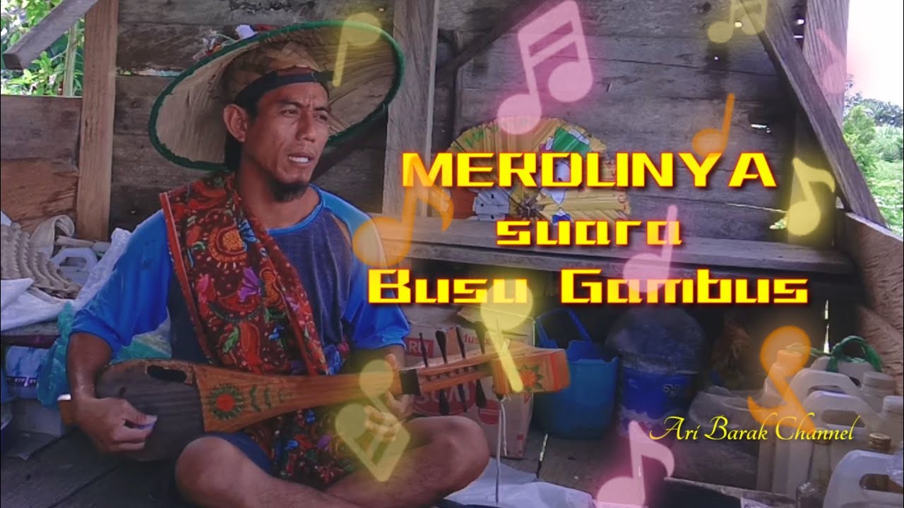 Busu Gambus nyanyi lagu Tingkilan Etam Kutai - YouTube