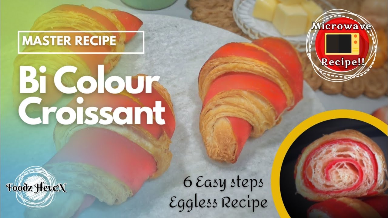 Easy Croissant Recipe |Using Microwave: Chef Amal (2021)•Foodz HeveN# ...