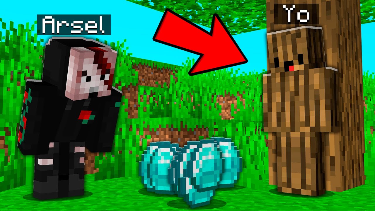 Me Camuflé en Minecraft para Comprobar la Amistad de Mi Amigo - YouTube