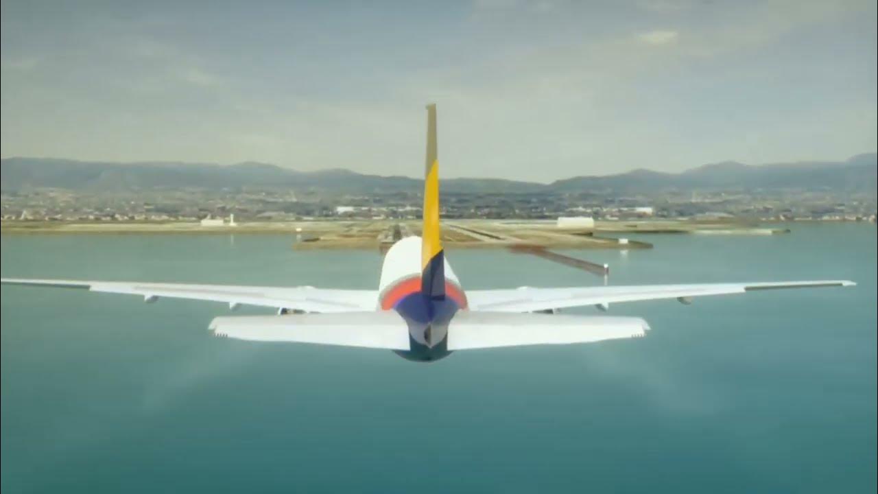 Asiana airlines flight 214 - crash animation 2 - YouTube