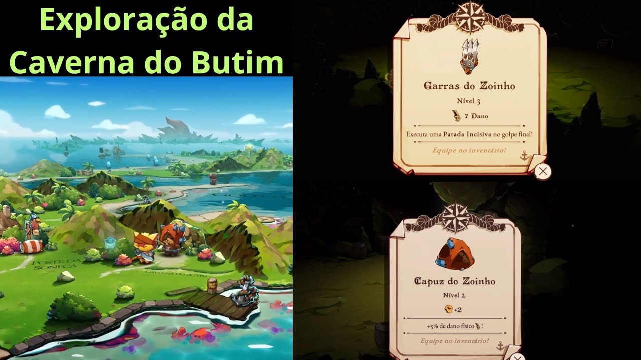 caverna do butim cat quest lll - YouTube