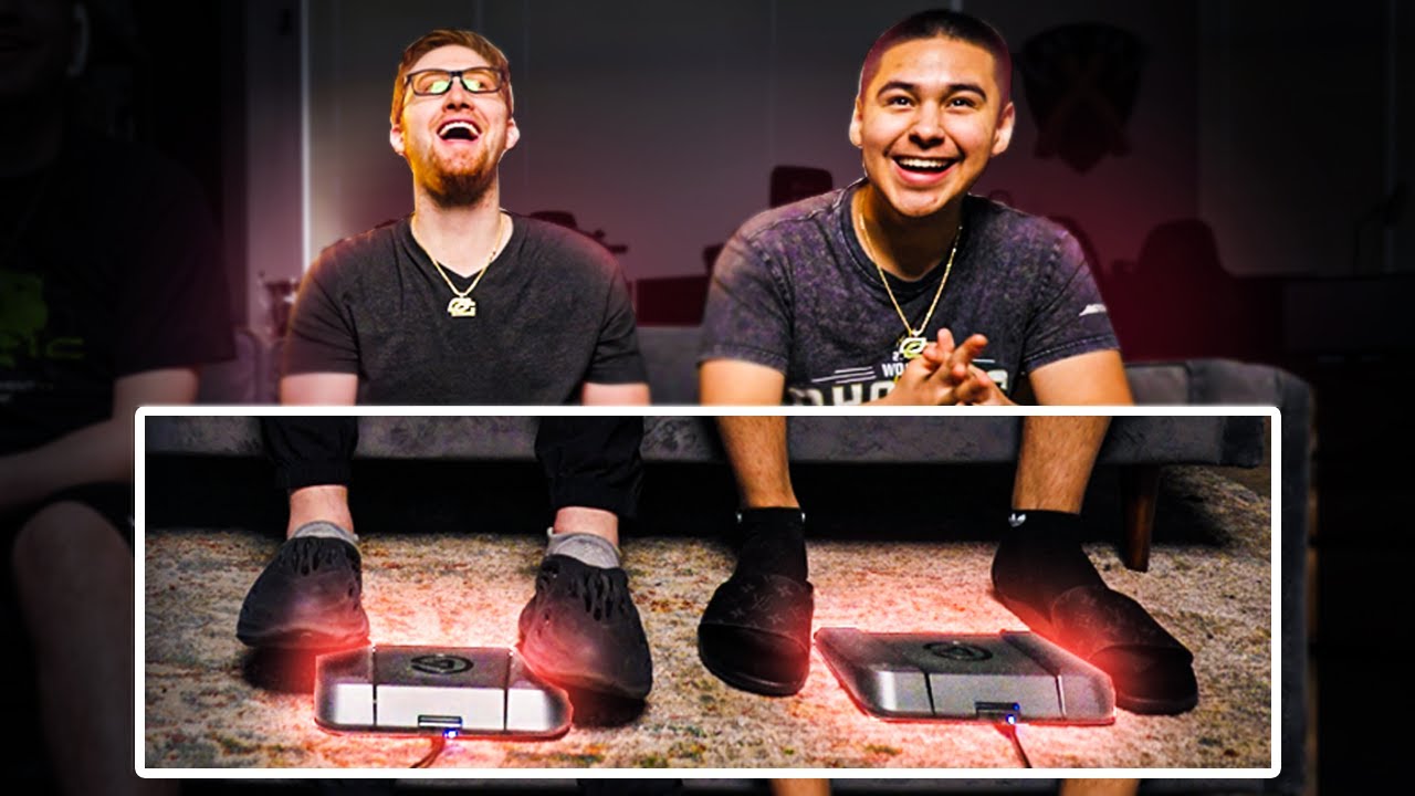 COD PROS PLAY WARZONE BUT ONLY WITH THEIR FEET 👣 - YouTube