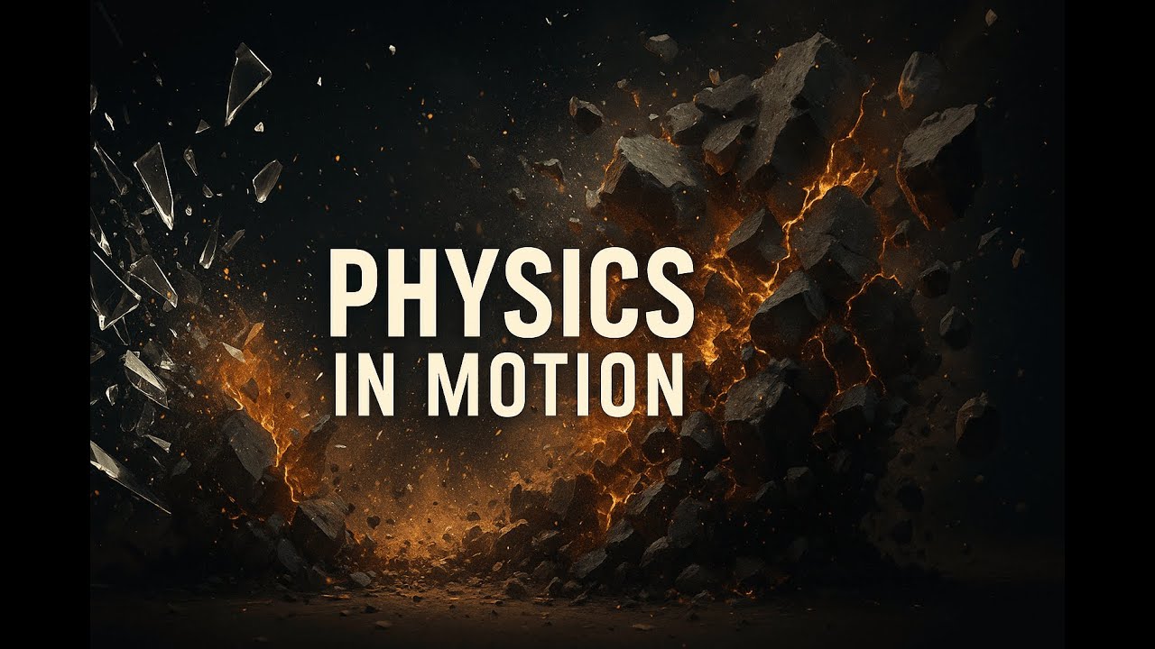 Wall destruction in a real-time physics simulation, Разрушение стены в физическом симуляторе ...