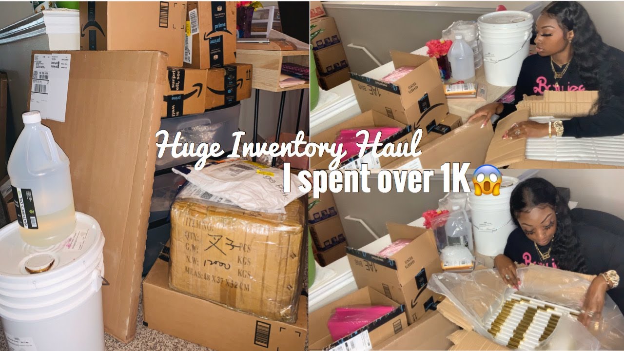 HUGE Inventory Haul | I spent over 1K on Inventory - YouTube