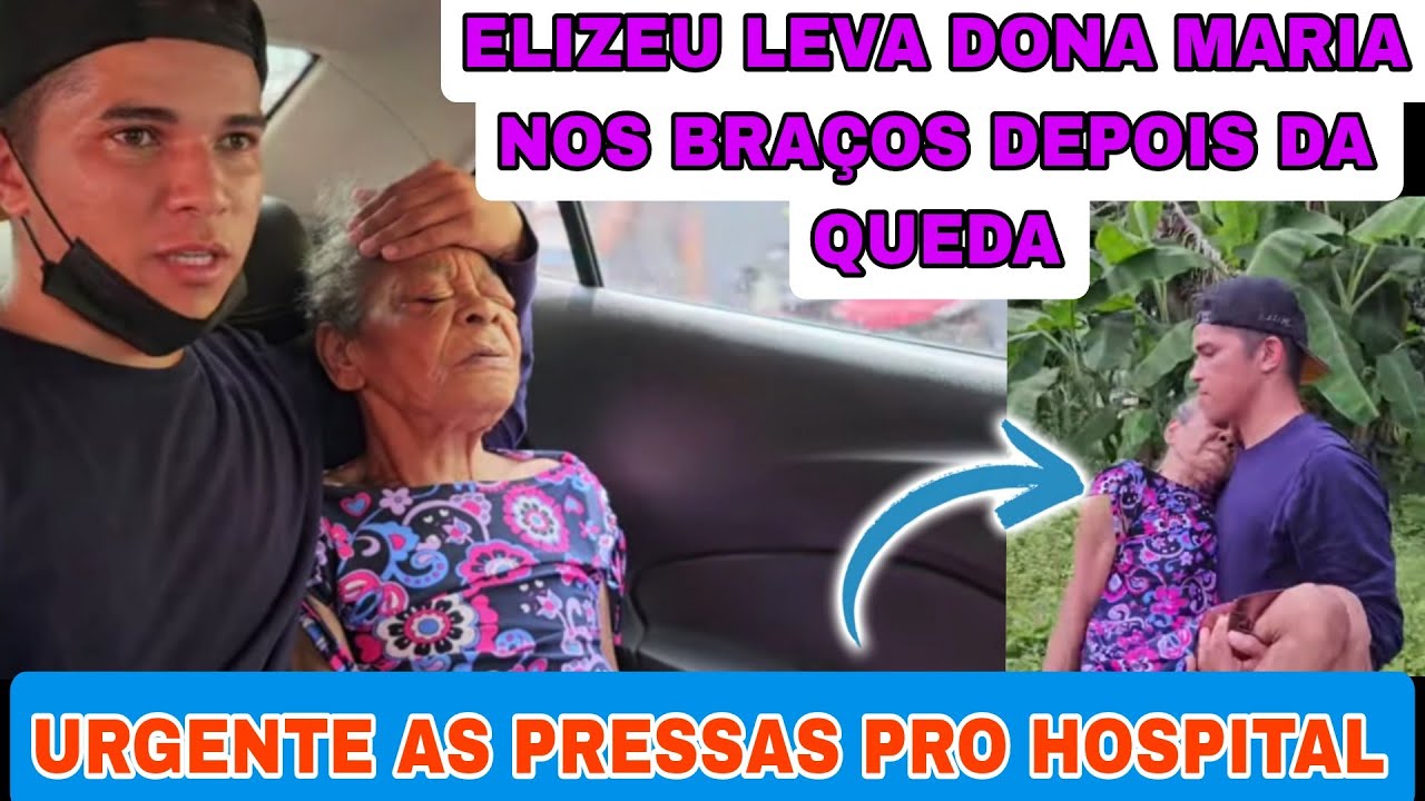 DONA MARIA CAI BATE A CABEÇA E FOI LEVADA PRO HOSPITAL! @ElizeuSilvaTV ...
