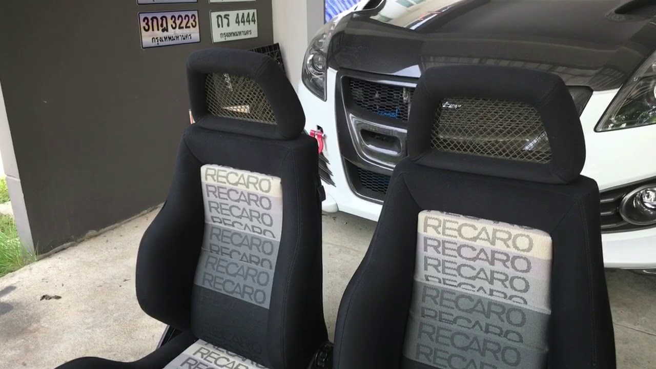 รีวิว เบาะ Recaro LS-L ผ้าลาย Recaro Classic ( อมตะ ) - YouTube