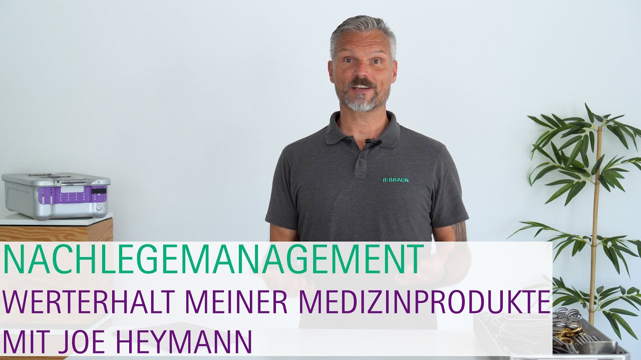 Nachlegemanagement von chirurgischen Instrumenten | mit Joe Heymann ...