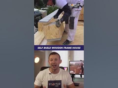 Self-build Wooden Frame House - YouTube