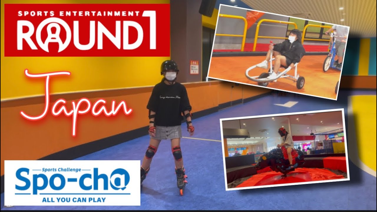 Round 1's Spo-Cha ( Indoor Sports Complex in 🇯🇵 Japan) #round1 #japan ...
