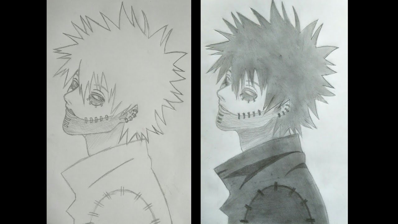 Cara Menggambar Dabi / How To Draw Dabi —[BOKU NO HERO ACADEMIA] - YouTube
