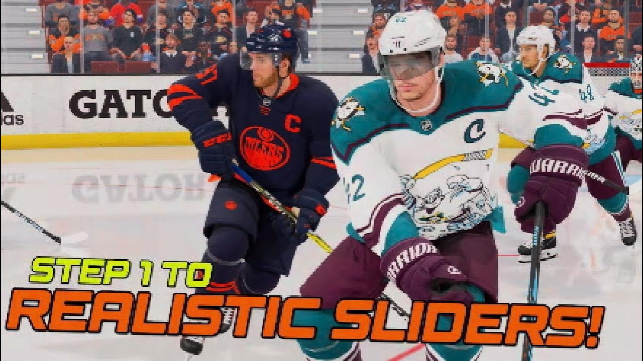 NHL 22 Be A Pro Part 30 | More Realistic Sliders!! (First Attempt ...