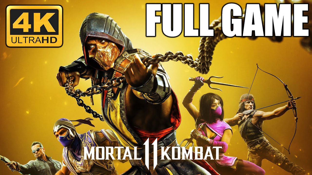 Mortal Kombat 11 Full Game Walkthrough [4K 60FPS PC ULTRA SETTINGS ...