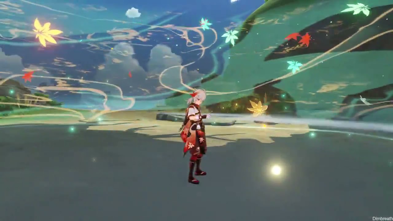 Kazuha Skill Ultimate - Genshin Impact - YouTube