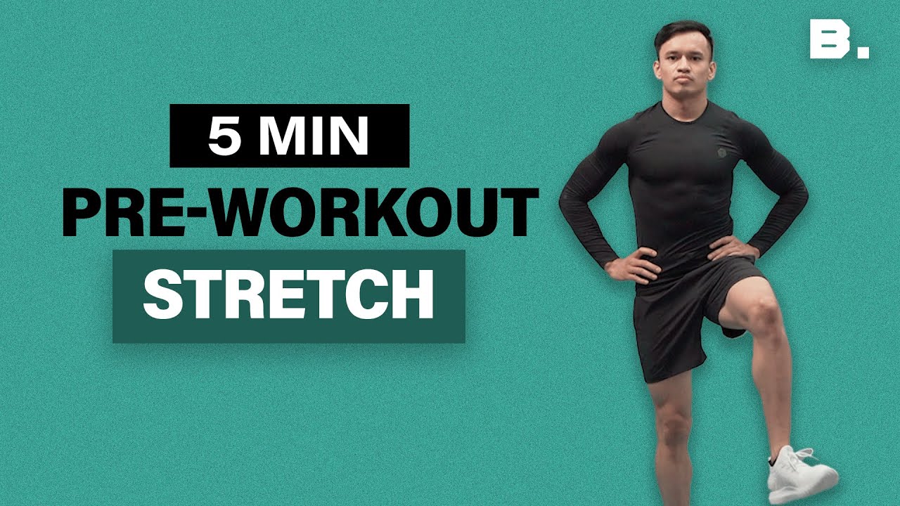 5 Min Pre-workout Stretch | BunkerFit - YouTube