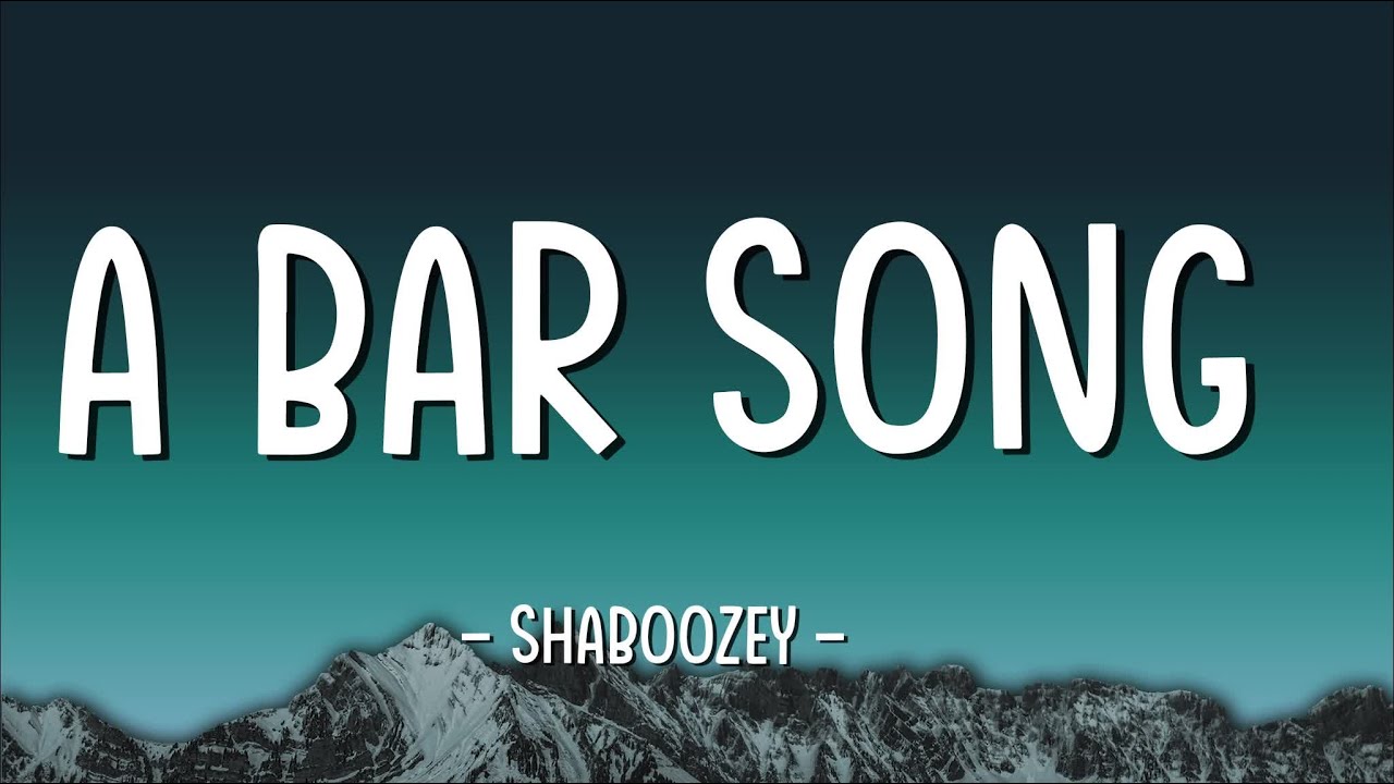 A Bar Song - Shaboozey (lyrics) - YouTube
