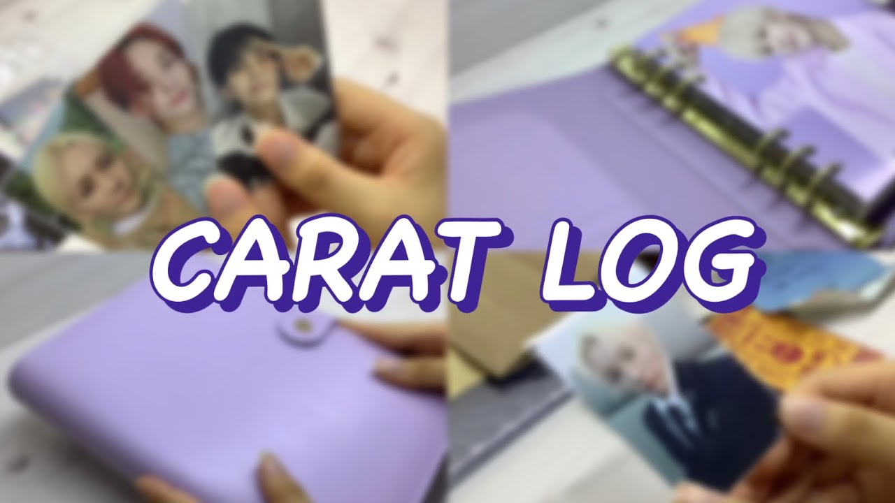 캐럿로그 드디어 바인더 정착했습니다ㅣ구독자님과의 교환💕ㅣ준등기깡ㅣ교환ㅣ미뉴잇마카롱바인더ㅣ덕질브이로그ㅣ캐럿브이로그 Youtube