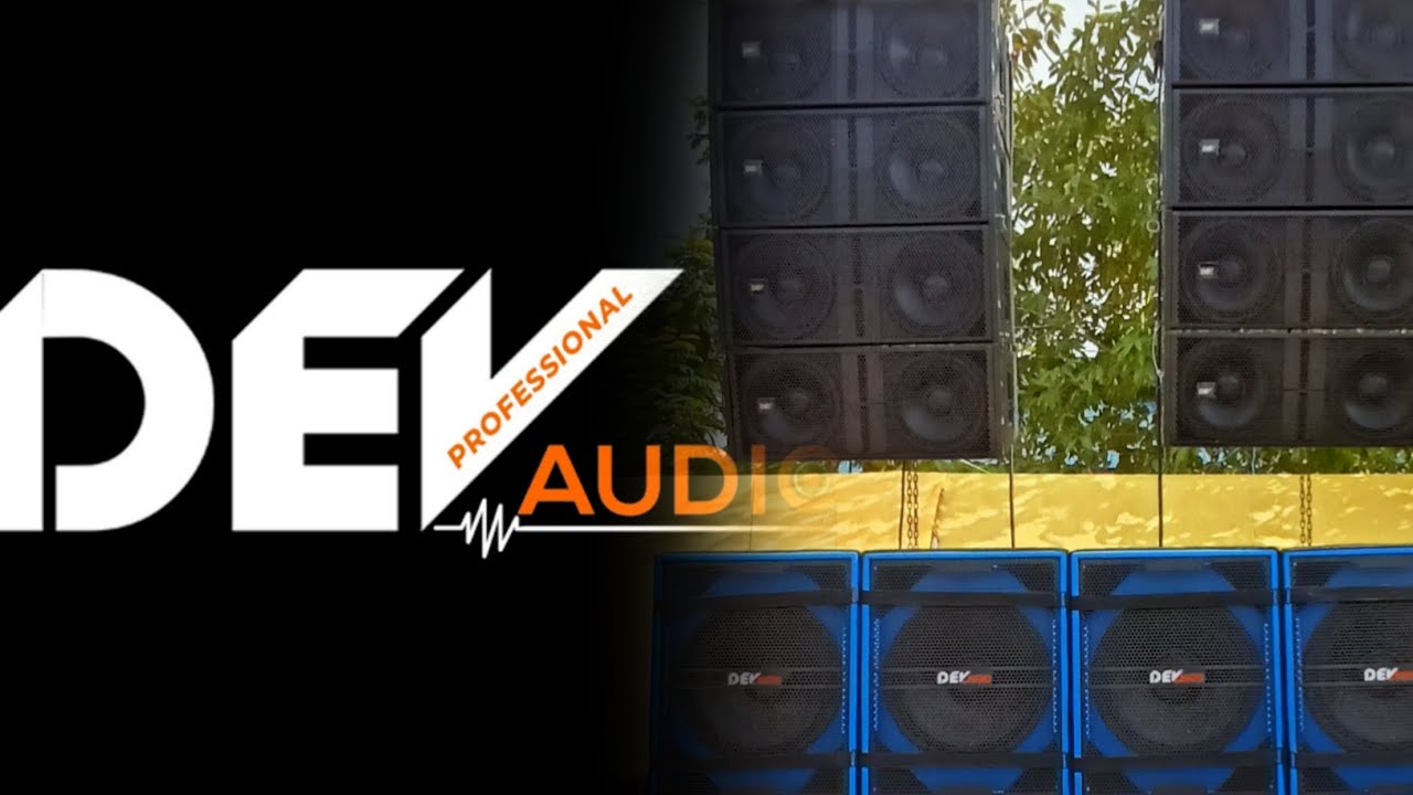 Dev audio professional cabinet and sound 1500 watt blue moster expo ...