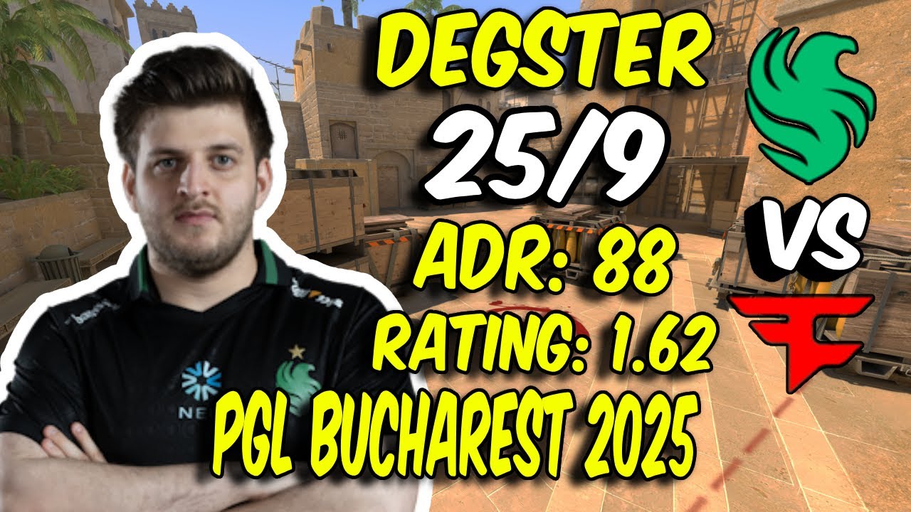 Falcons degster (25/9) vs FaZe! CS2 degster POV (Mirage) at PGL ...