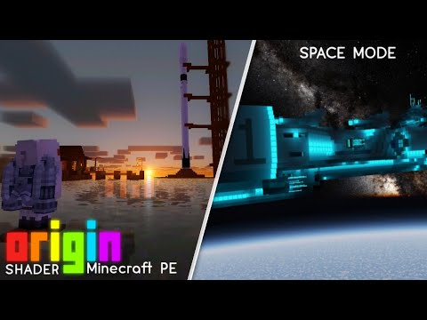 This New Minecraft PE Shader Lets You Experience Space! (Short Movie ...