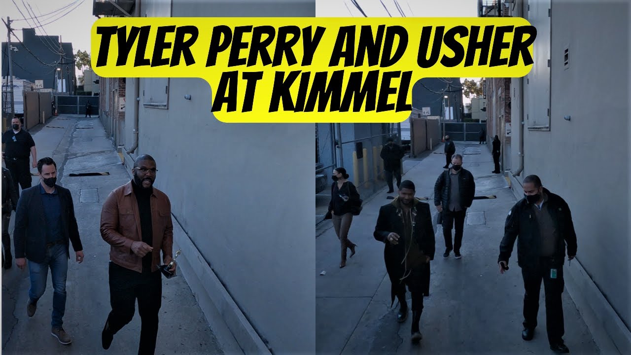 Tyler Perry and Usher @JimmyKimmelLive - YouTube