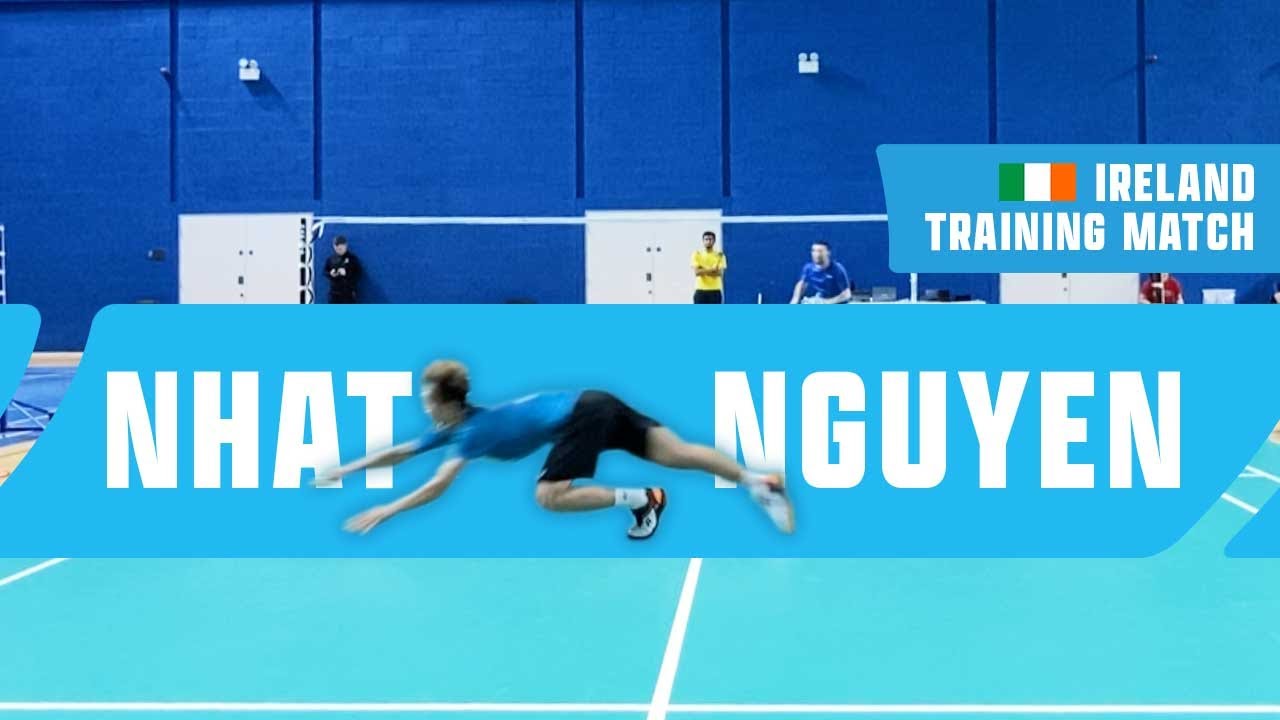 Nhat Nguyen Badminton Training Match - YouTube