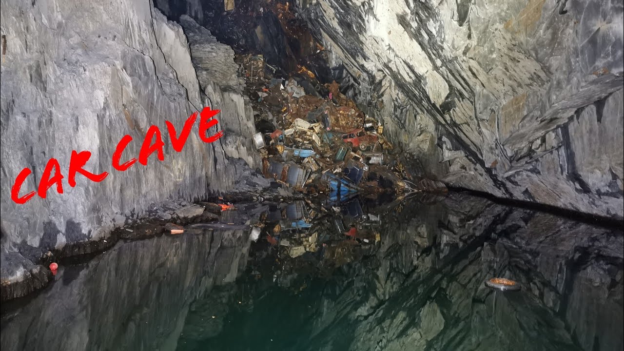 Gaewern Slate Mine - (Car Cave) - YouTube