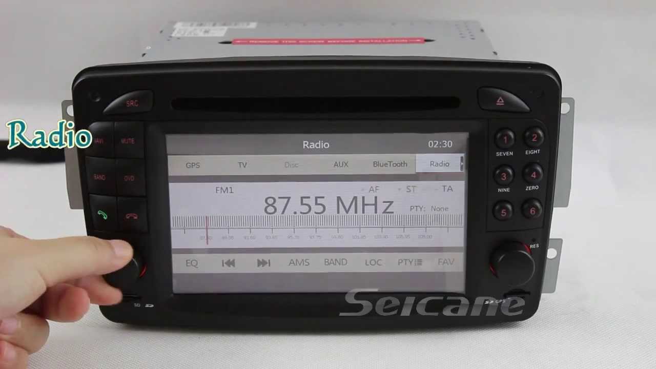 China Top Mercedes Benz A Class W168 DVD player GPS Navigation System ...