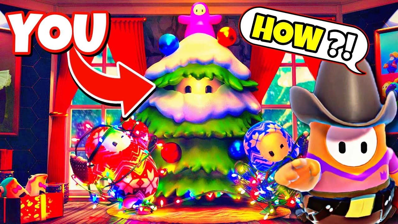 *LIVE* Fall Guys Christmas Fashion Show Customs! - YouTube