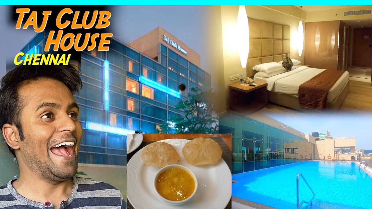 Taj Club House Chennai | Breakfast and Swimming Pool | Tamil Vlog - YouTube