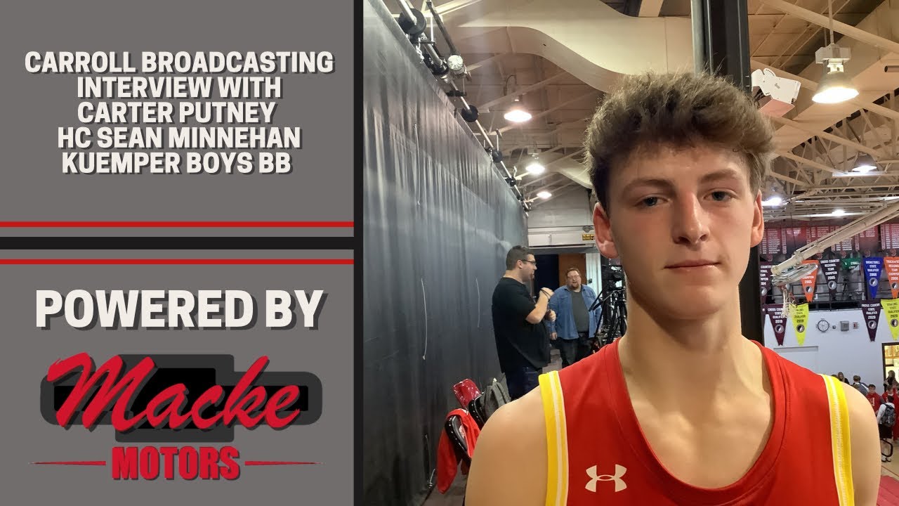 Carroll Broadcasting Sports Network interview with Carter Putney and HC ...