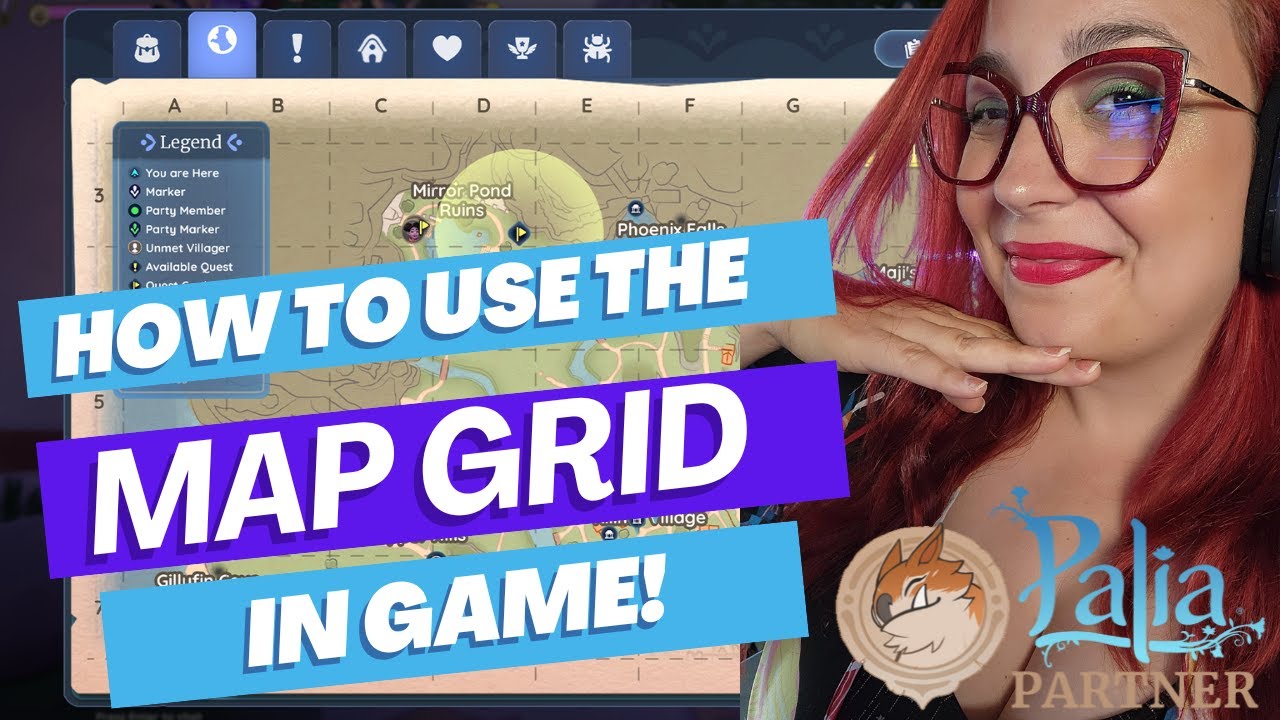 Palia - How To Use The NEW Map Grid! - YouTube
