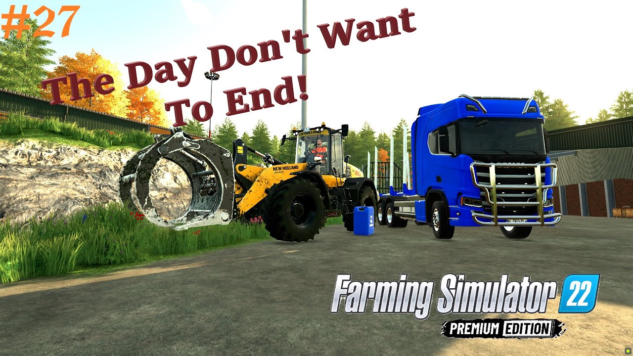 This day was too long! RisouxForest #27 Farming Simulator Premium ...