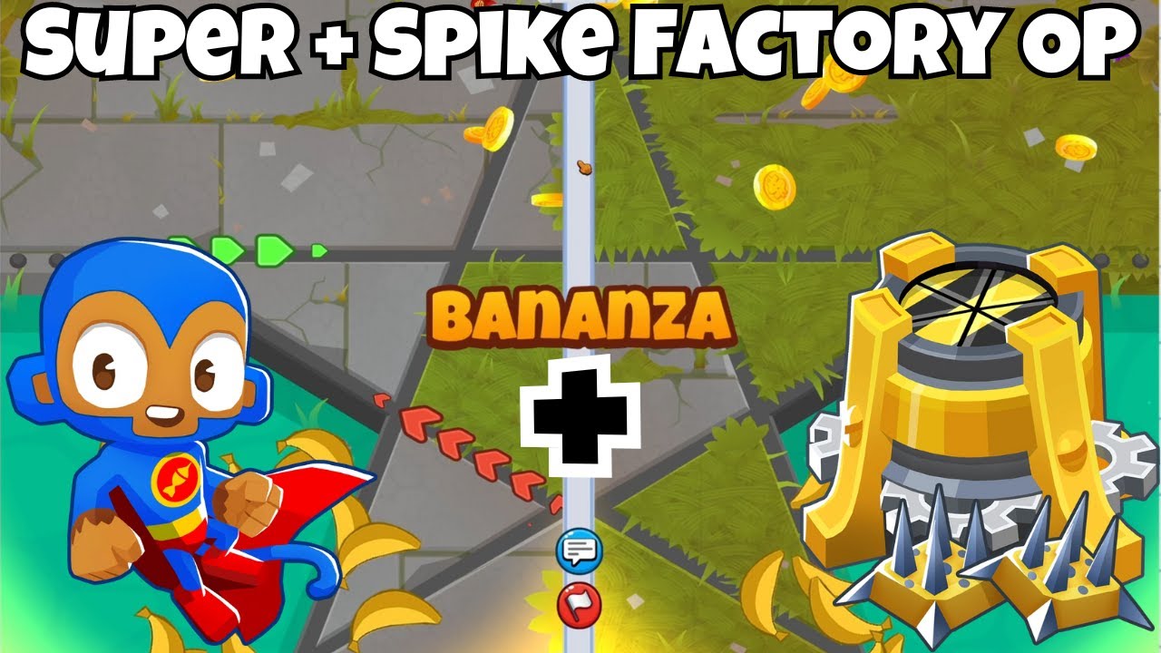 Super + Spike Factory is OP |Bloons TD Battles 2 - YouTube