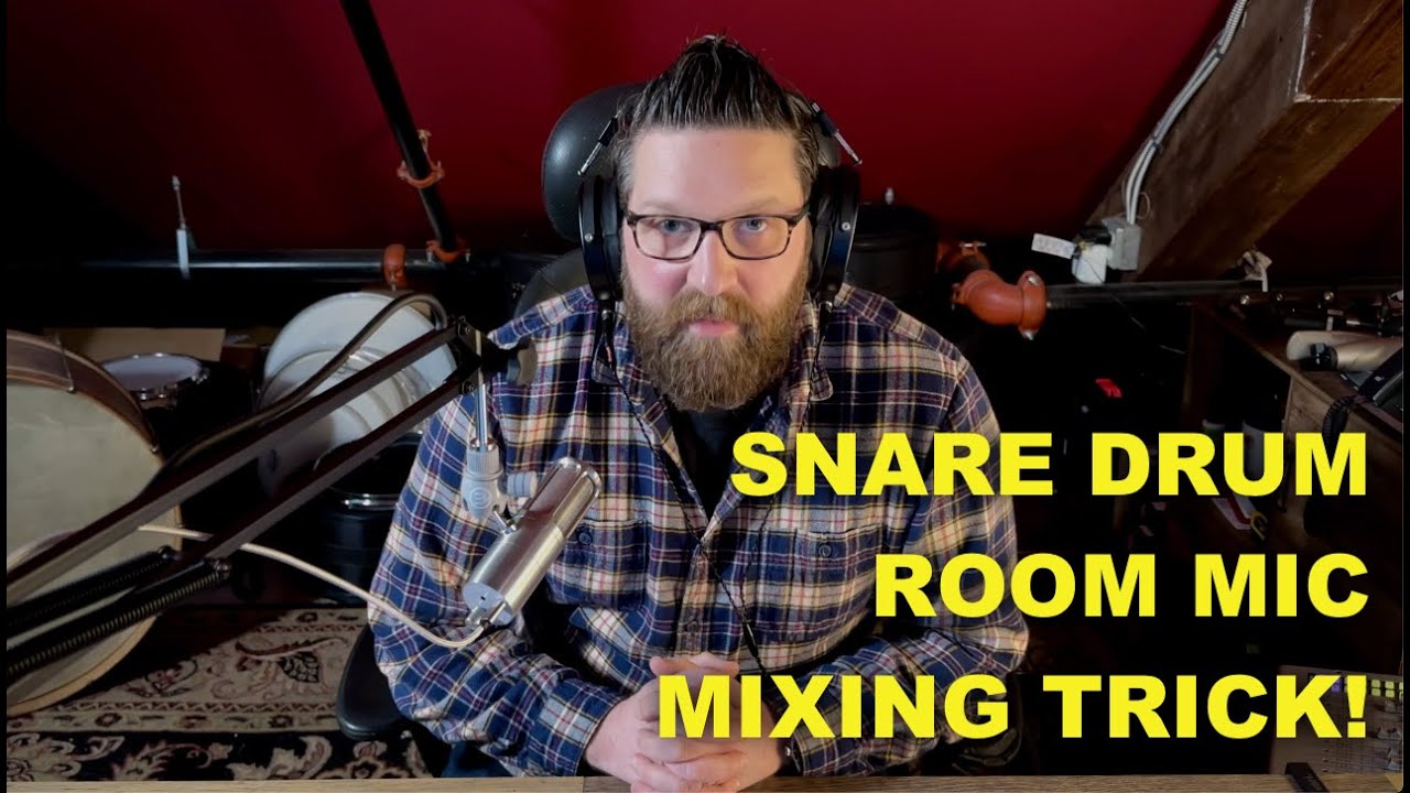 Snare Room Mixing Trick - Give More Life To Your Snare! - YouTube