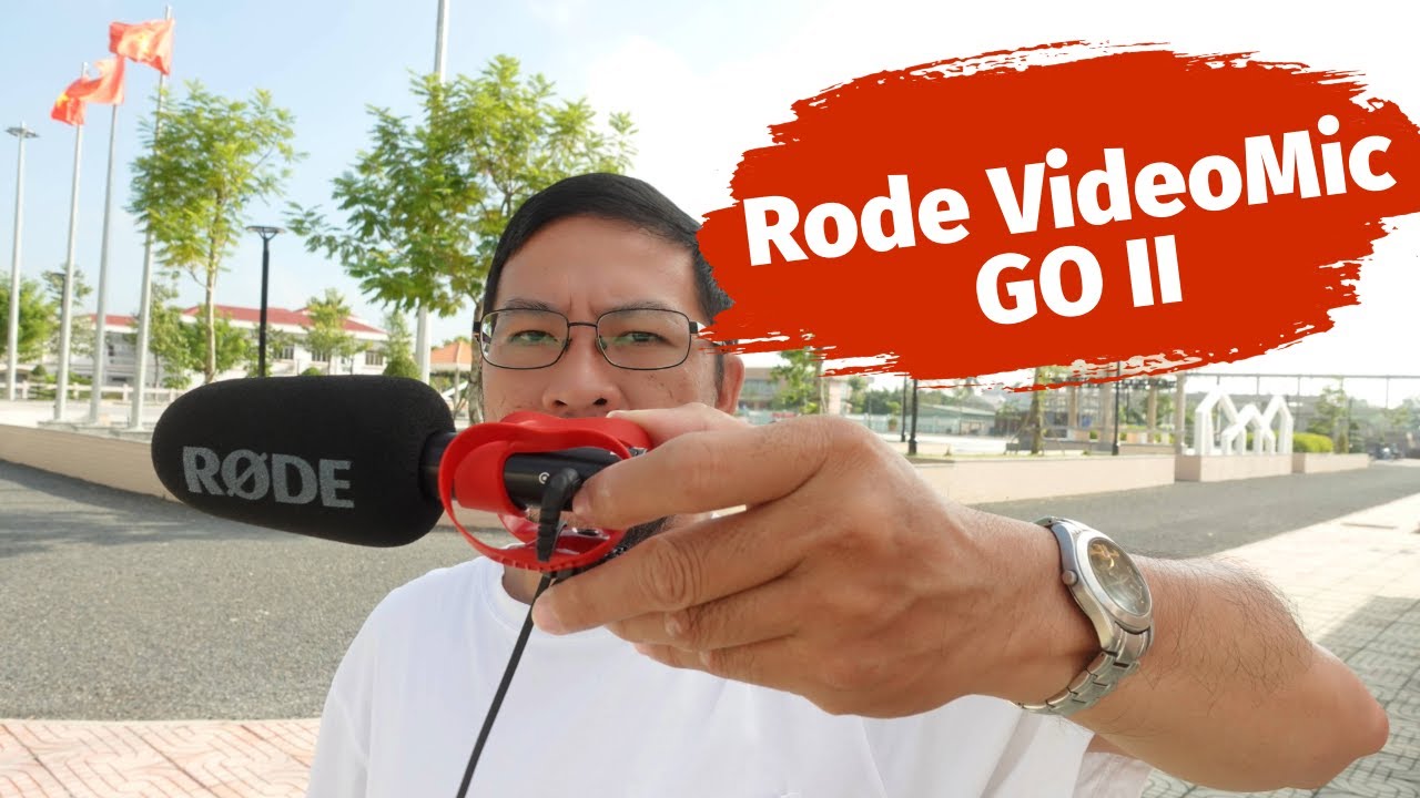 Sound test and accessories for Rode VideoMic GO II. Compare to the Sony ...