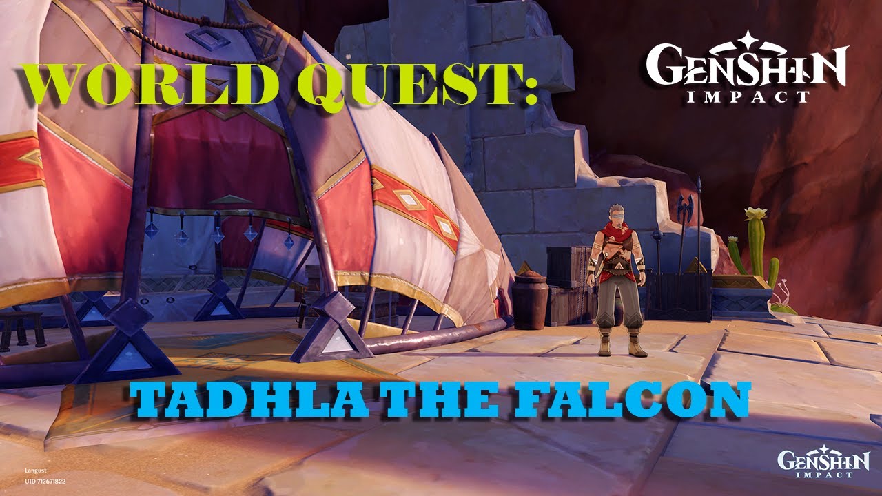 Tadhla the Falcon | World Quest | Genshin Impact - YouTube