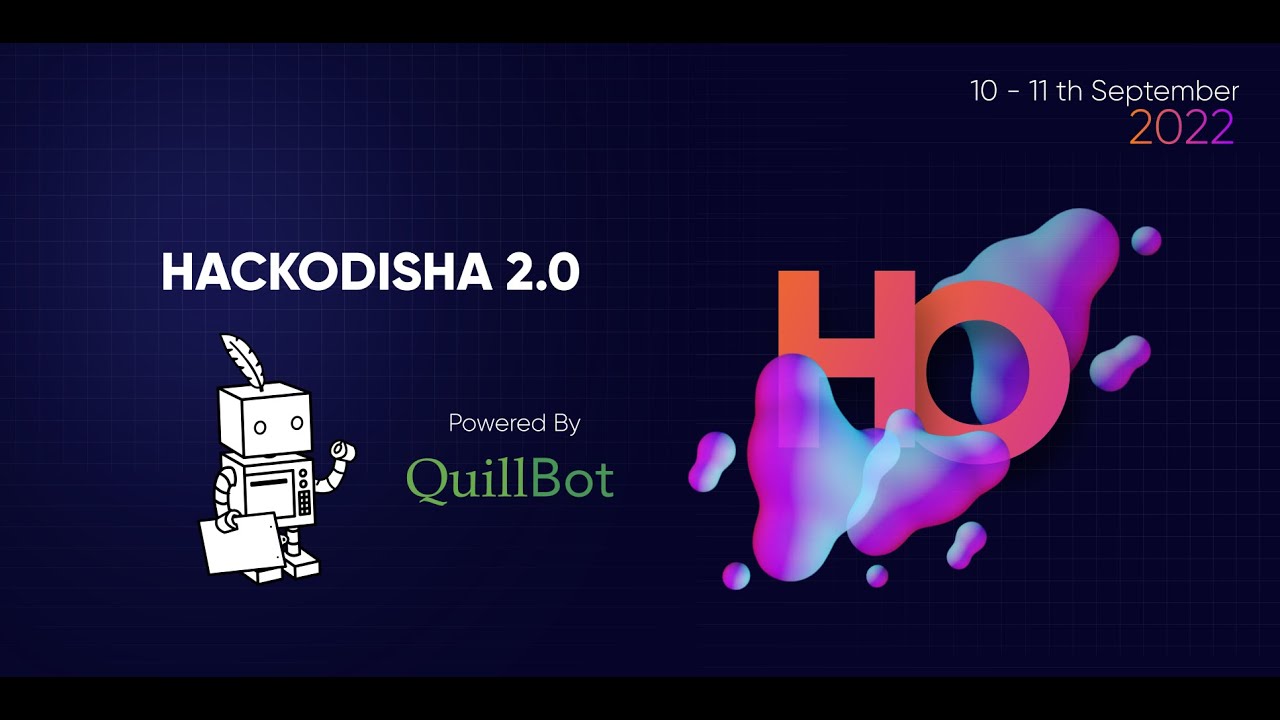 Opening Ceremony || Hackodisha 2.0 Powered by QuillBot - YouTube