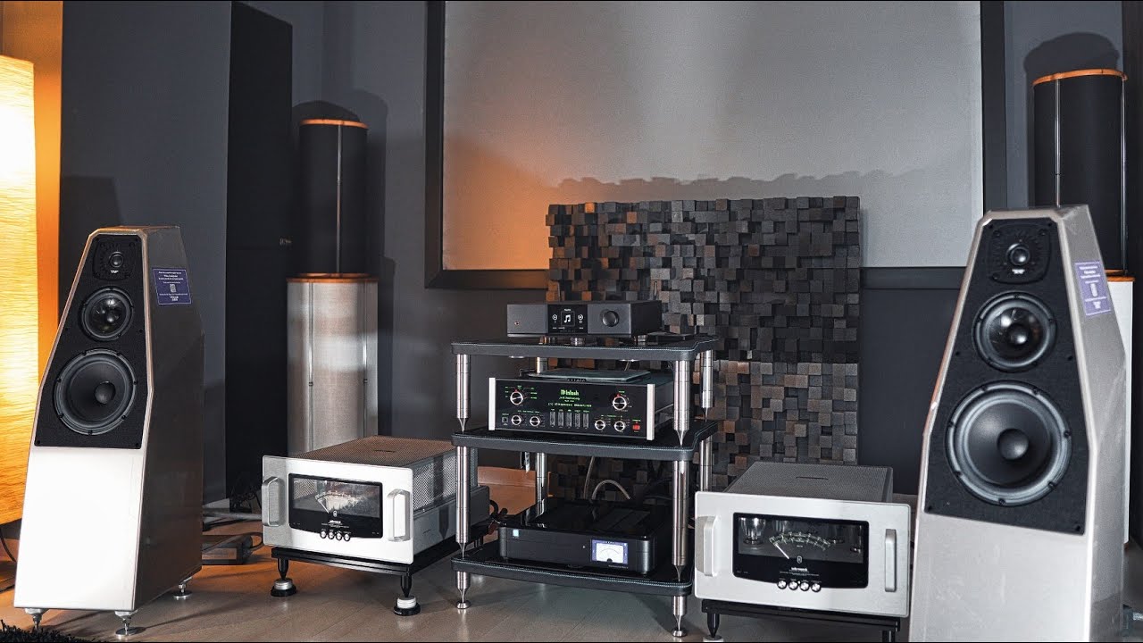 Wilson Audio SabrinaX Powered By Audio Research [Audiophile Record 4k ...