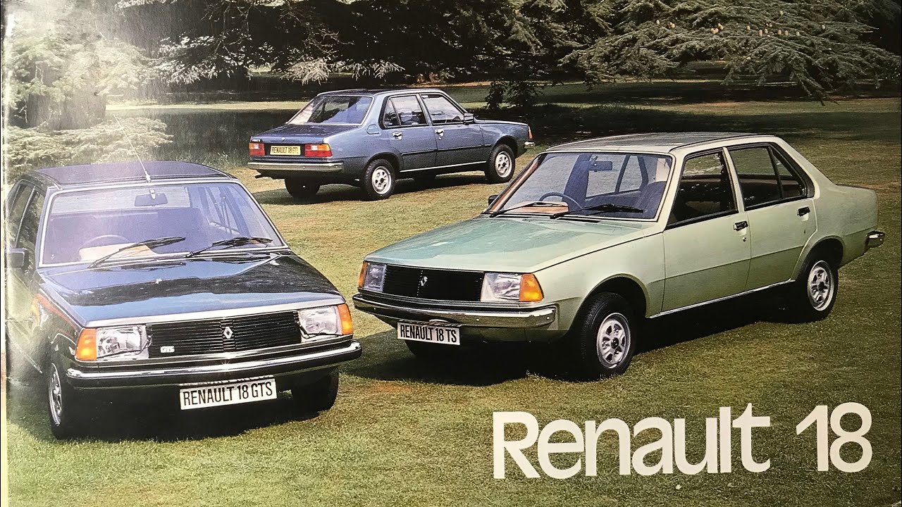 The Renault 18 brochure review - YouTube