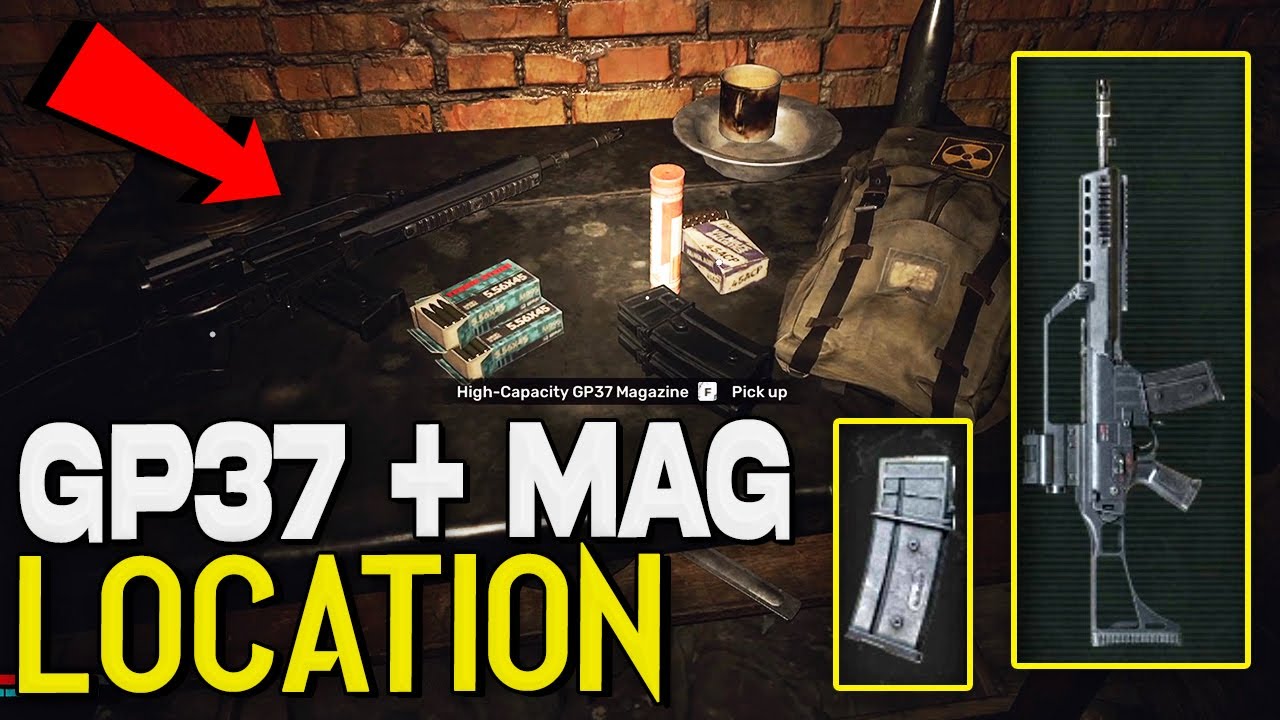GP37 Rifle & High-Capacity GP37 Magazine Location Guide - Stalker 2 ...