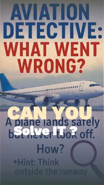 Can You solve this ? Aviation Mystery #shorts #viral #aviation #avgeek ...