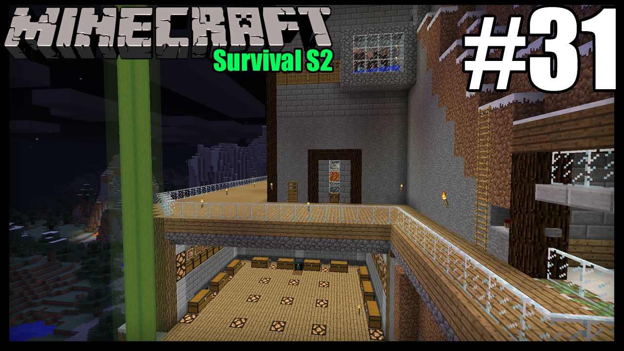 Minecraft Survival S2 - Episode 31 - Wither and Chickens - YouTube
