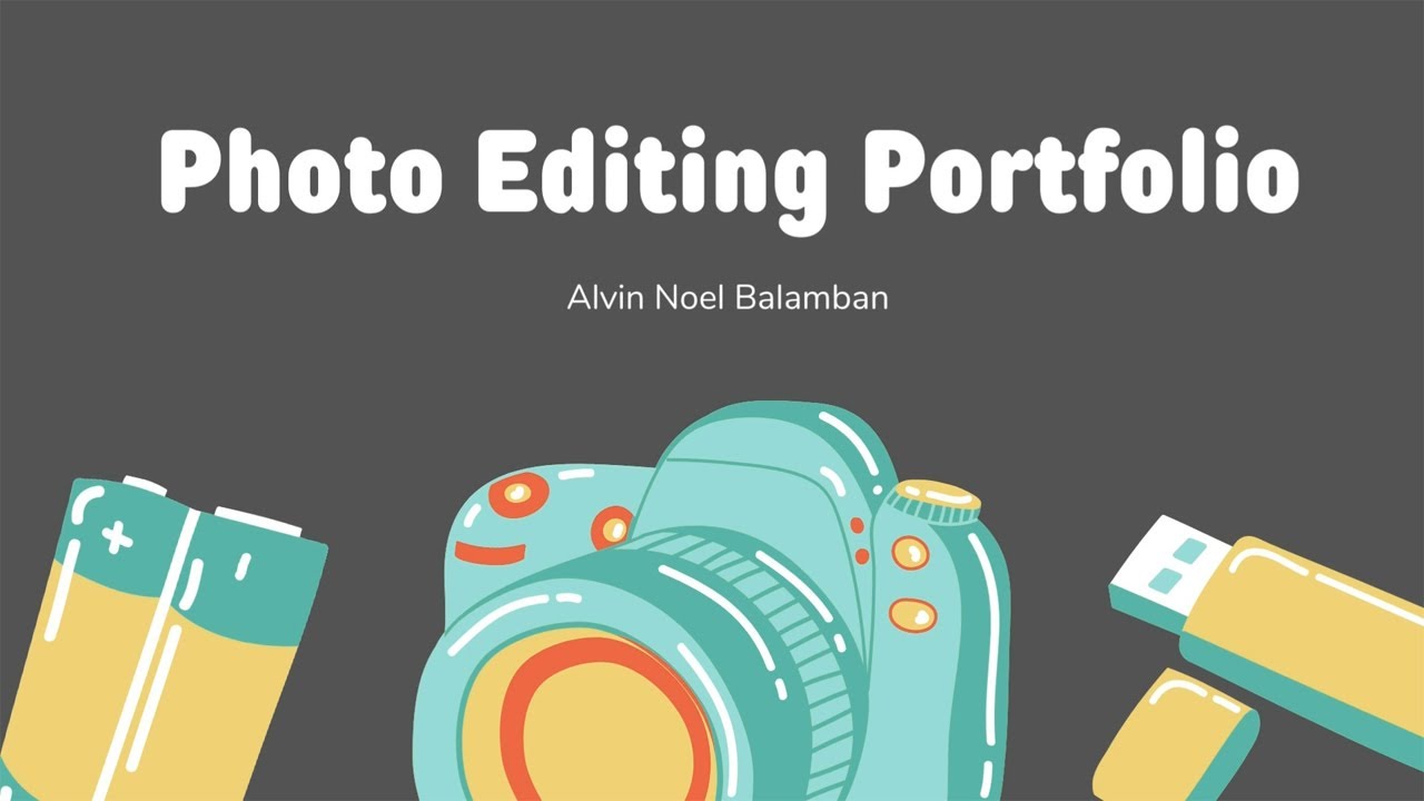 Photo Editing Portfolio - YouTube