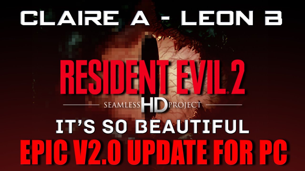 Resident Evil 2 1998 PC - Seamless HD Pack V2.0 HUGE UPDATE - YouTube