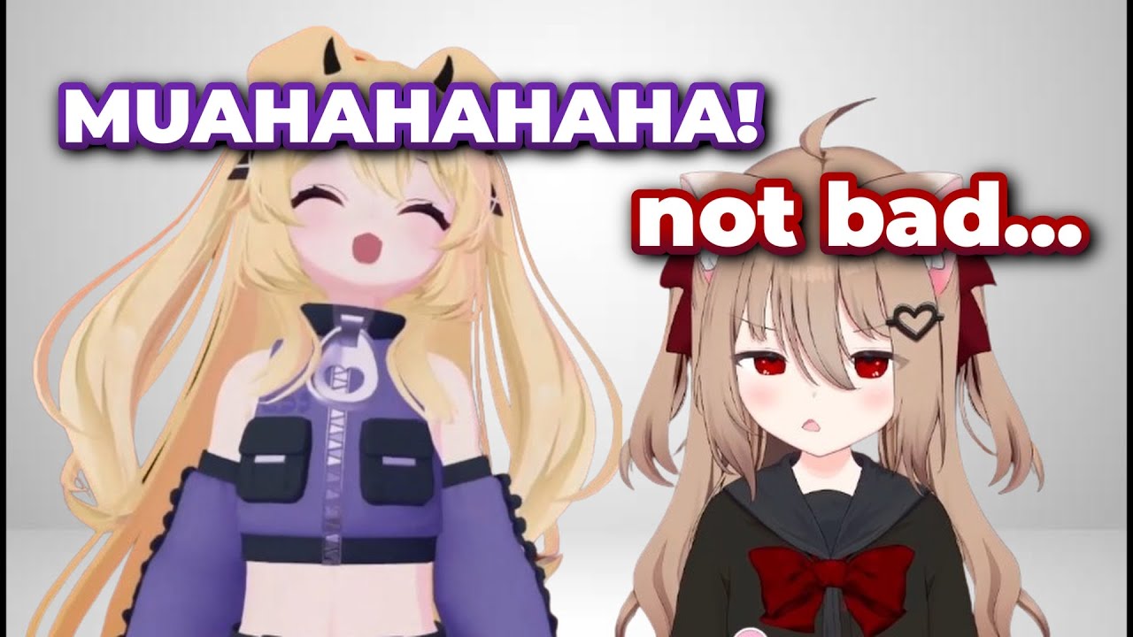 Cerber shows Evil Neuro her evil laugh, TOO CUTE - YouTube