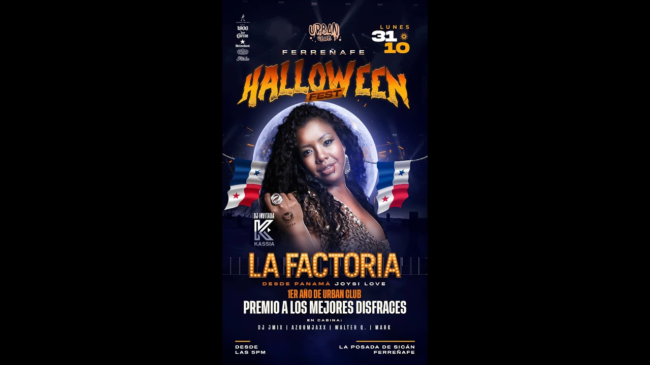 JOYSI LOVE "Ex Factorìa" [Concierto en vivo (Halloween 2022)] Ferreñafe ...