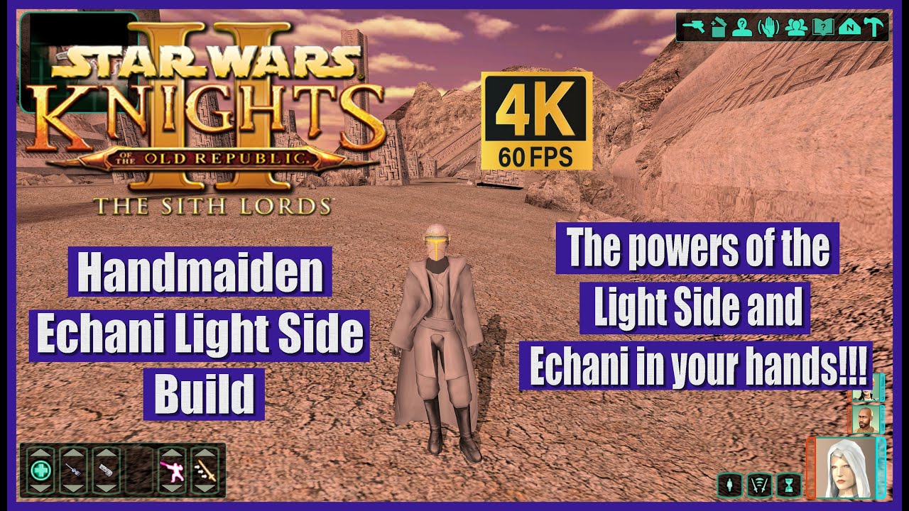 Star Wars Knights of the Old Republic 2 Handmaiden Echani Light Side ...