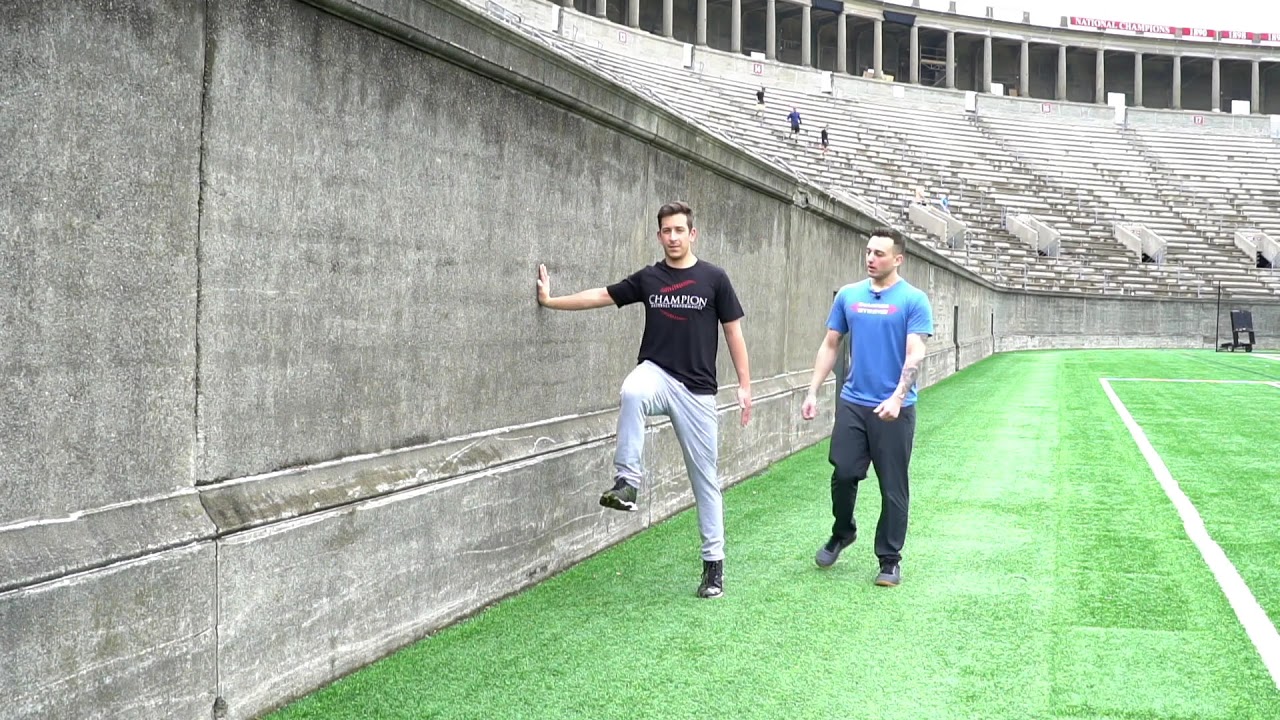 Wall Lean Figure 4 Iso - YouTube